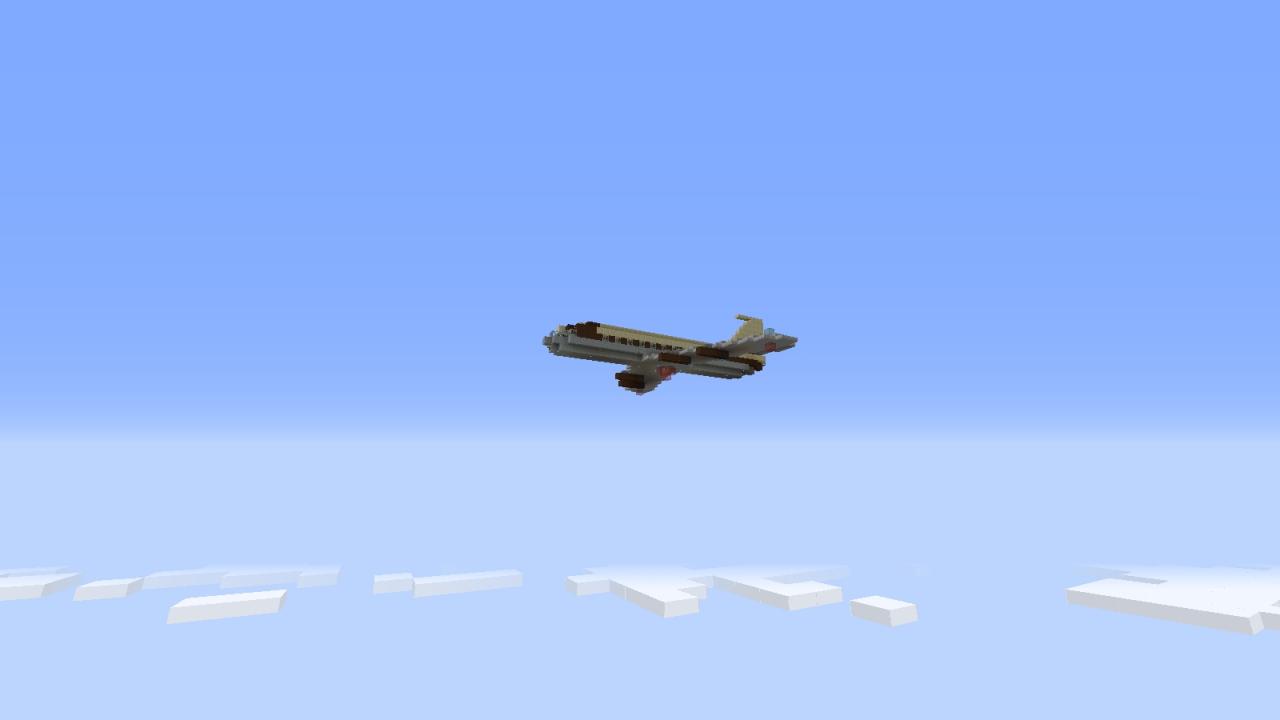 airbus forest crash survival Minecraft Map