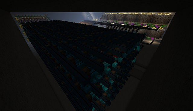 [Huge 20 Vault Bank] with LCD Screen! Minecraft Map