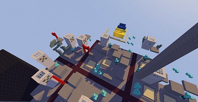 Endless city Minecraft Map