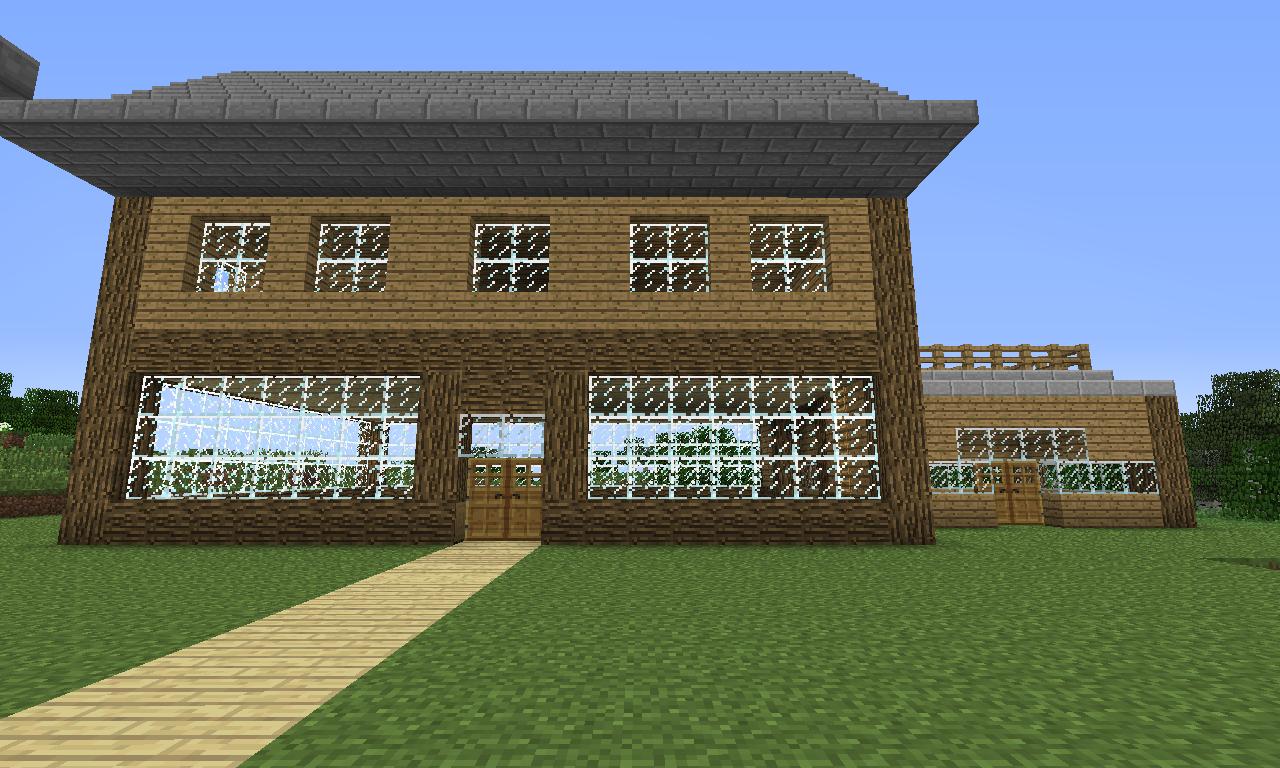 Swedish style mansion and farm Minecraft Map