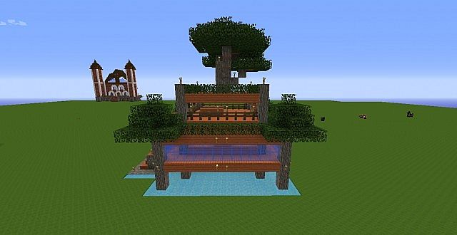 survival house Minecraft Map