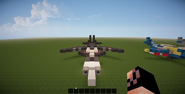 Russian SU-47 Minecraft Map
