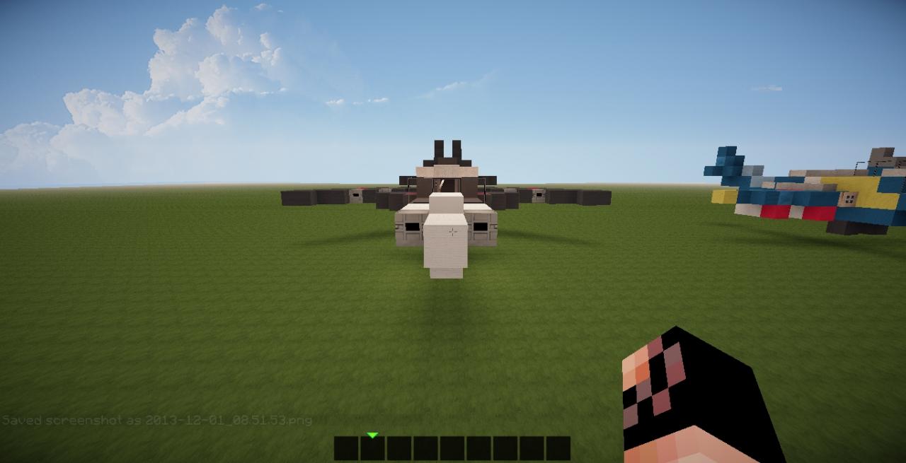 Russian SU-47 Minecraft Map