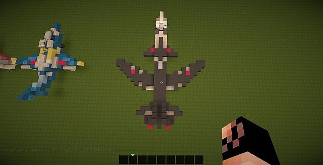 Russian SU-47 Minecraft Map