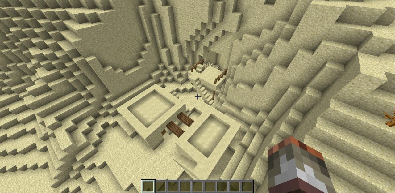 Sand Village Minecraft Map