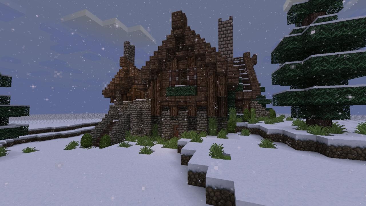 Medieval House [Summer/Winter] Minecraft Map
