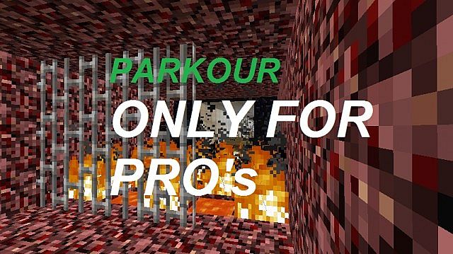 Parkour Map: Only for PRO's Minecraft Map
