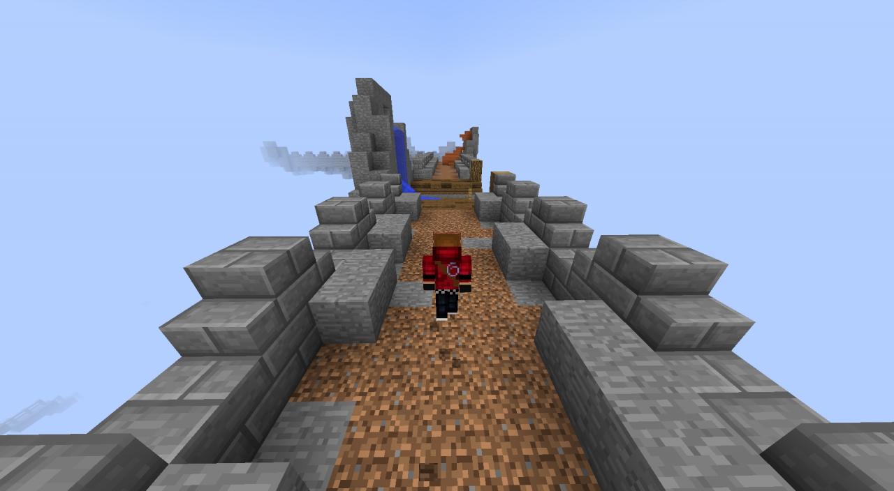 Temple Run 2 in Minecraft Minecraft Map