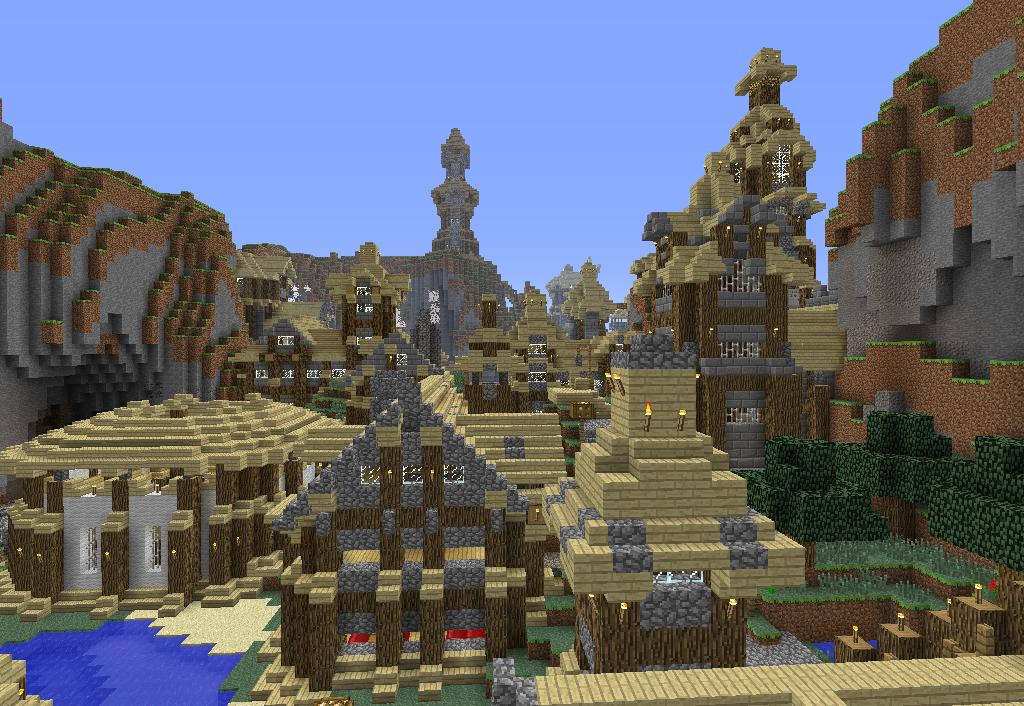 Minecraft epic Medieval Village by simms98 Minecraft Map