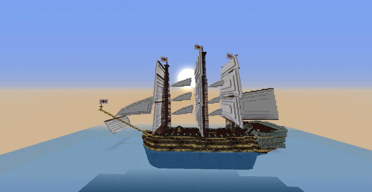 Royal Navy Ship Minecraft Map