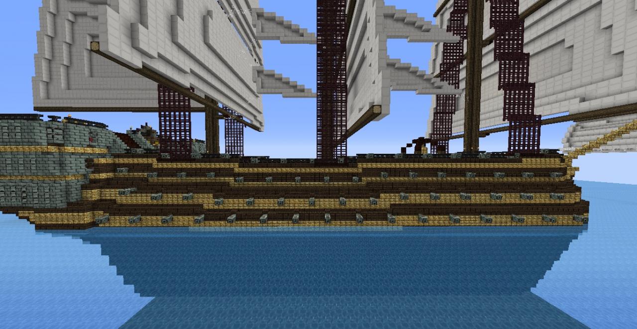 Royal Navy Ship Minecraft Map
