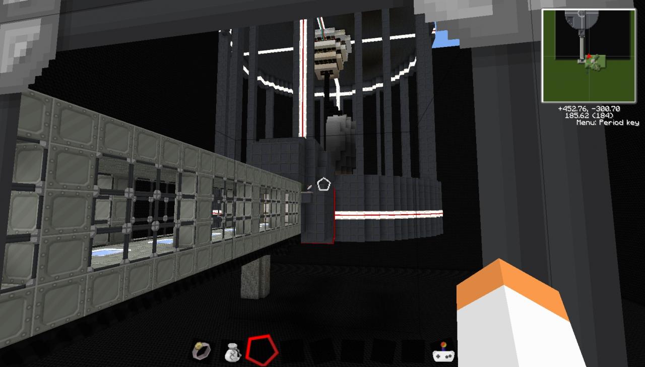 Aperture Science Laboratories in Tekkit Classic Minecraft Map