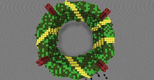 Minecraft 1.6 - Advent wreath | Adventkranz Minecraft Map
