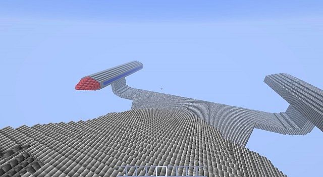 Star Trek Inspired Ship Minecraft Map