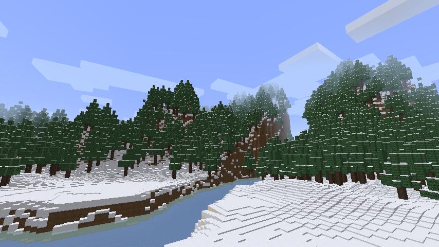 Ice age survival map Minecraft Map