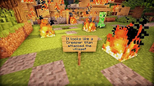 [Adventure Map] Attack On Creeper Titan Minecraft Map