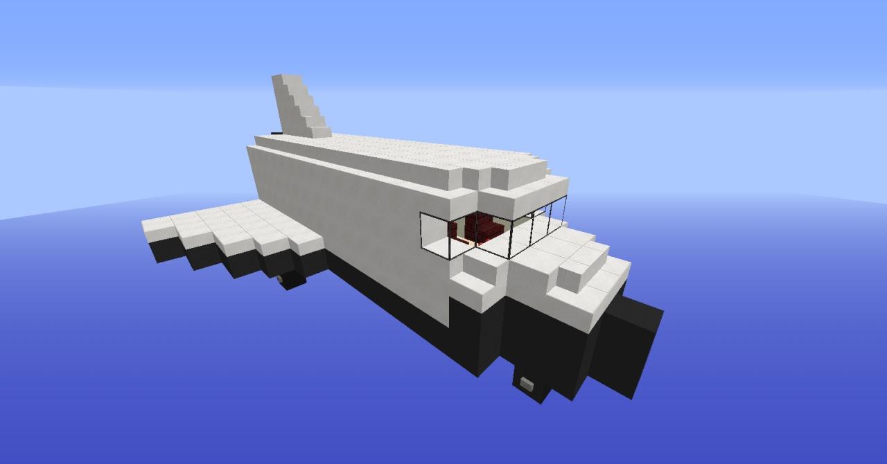 Space-Shuttle Minecraft Map