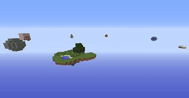 Skyblock Multi-Islands Map Minecraft Map