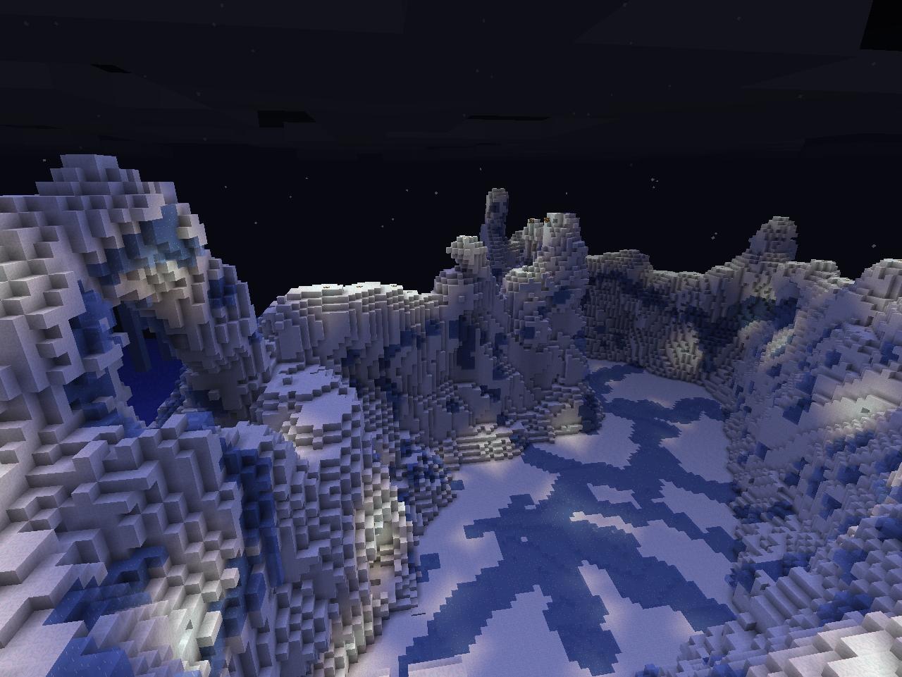 Ice arena Minecraft Map