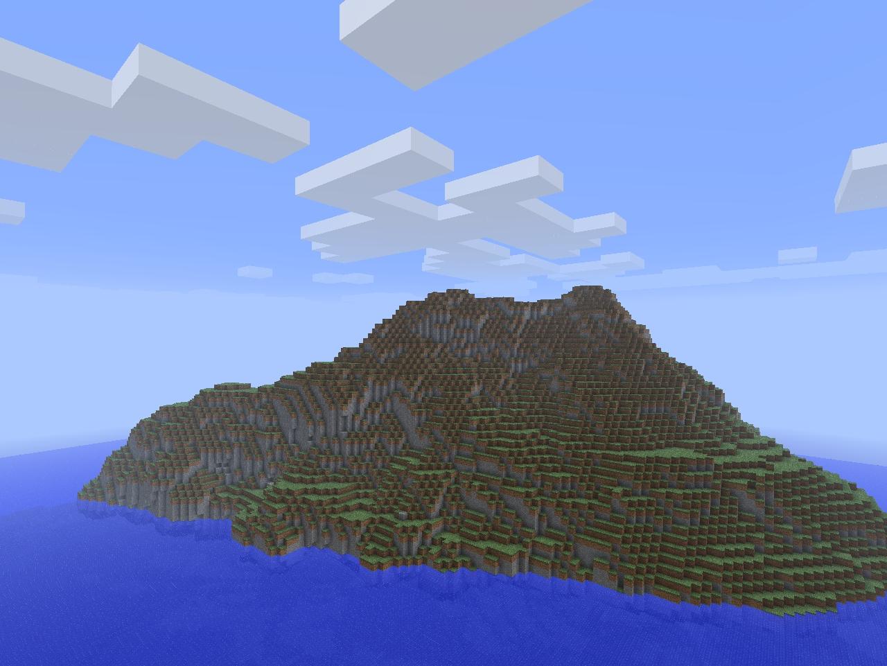 Voxel Mountain Minecraft Map