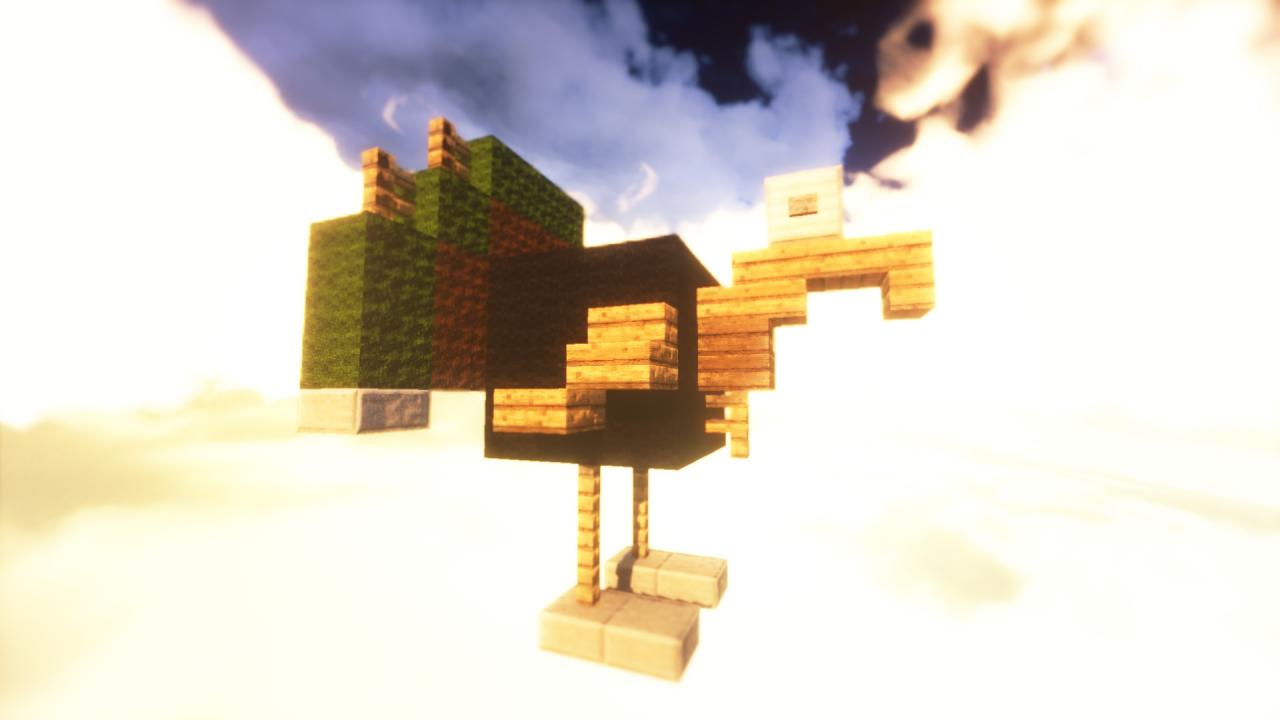 Flying Turkey - Happy Thanksgiving! Minecraft Map