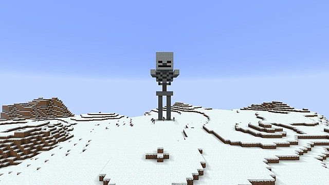 2nd December - Skeleton Statue Minecraft Project