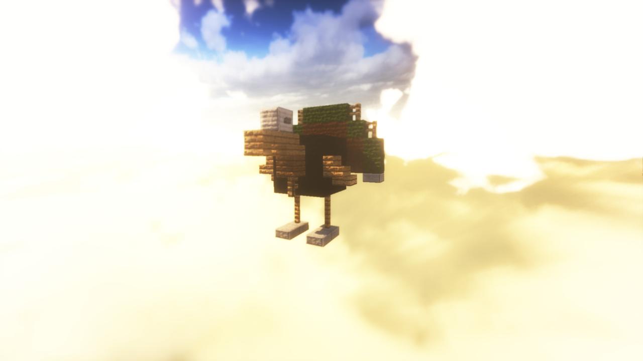 Flying Turkey - Happy Thanksgiving! Minecraft Map