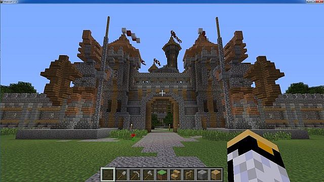 Medieval spawn Minecraft Map