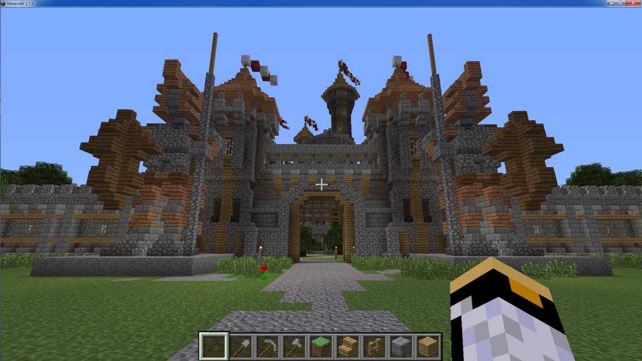 Medieval spawn Minecraft Map