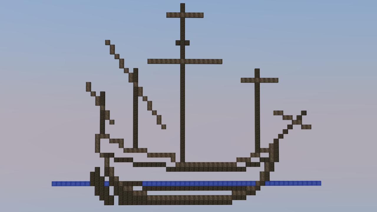 Medieval Large Caravel Minecraft Map