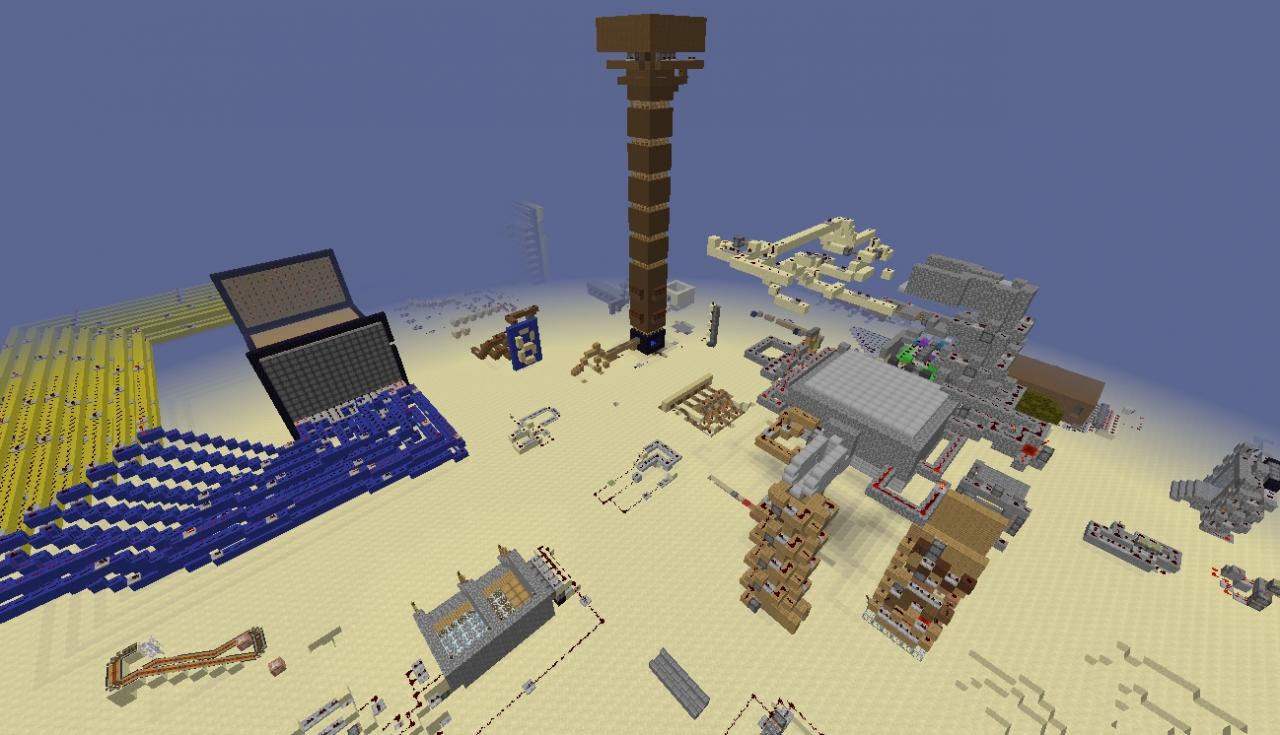 My Redstone Test World Minecraft Map