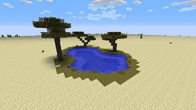 Oasis Survival Minecraft Map