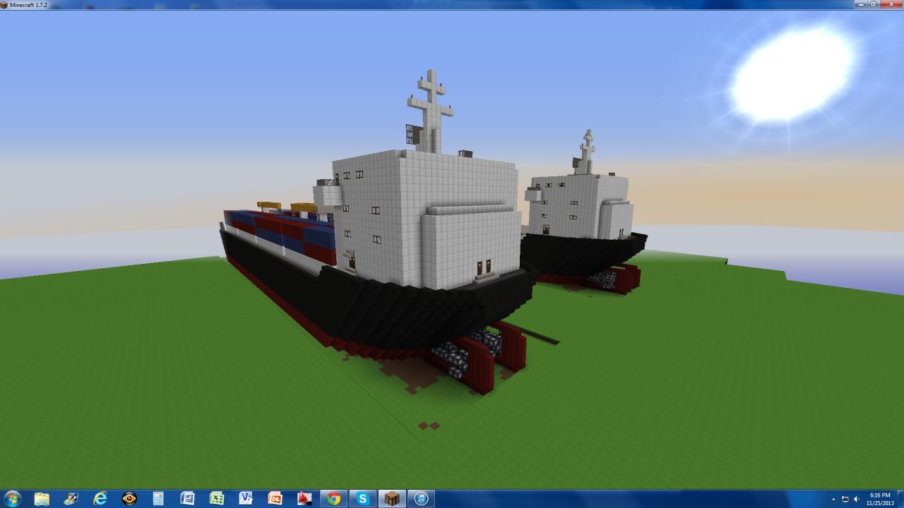 Cargo Ship Minecraft Map