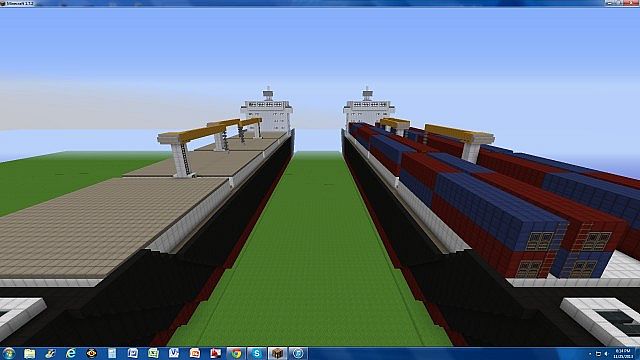 Cargo Ship Minecraft Map