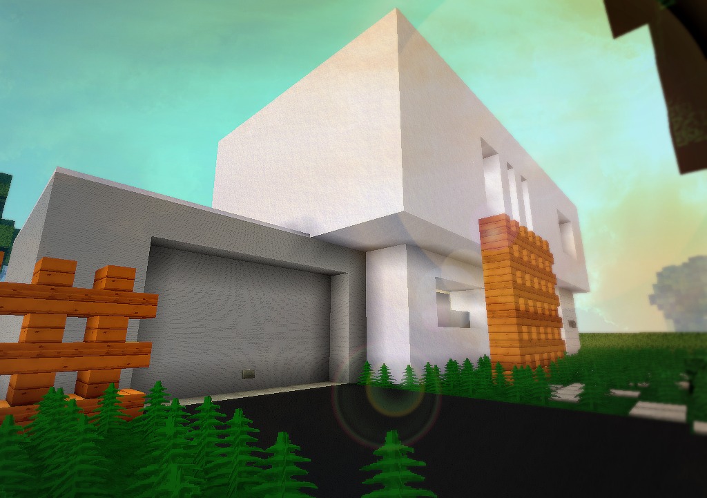 Realistic Modern Home Minecraft Map
