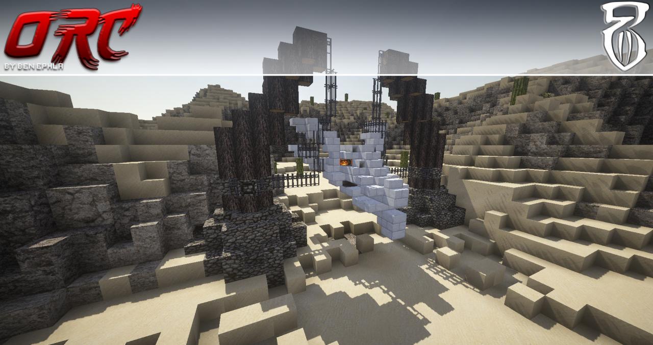 Orc Settlement - Myths of Daedwin [WIP] Minecraft Map