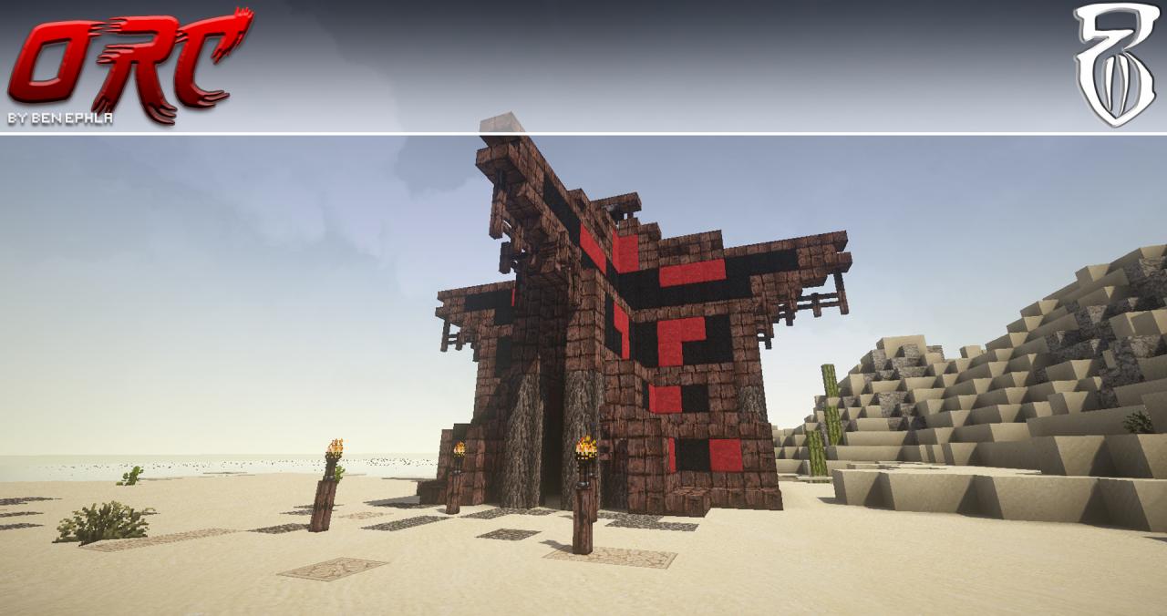 Orc Settlement - Myths of Daedwin [WIP] Minecraft Map