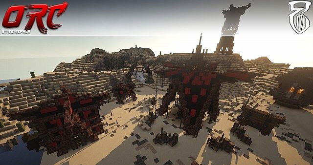 Orc Settlement - Myths of Daedwin [WIP] Minecraft Map