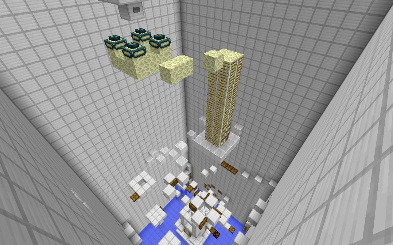 Parkour Battle Tower Minecraft Map