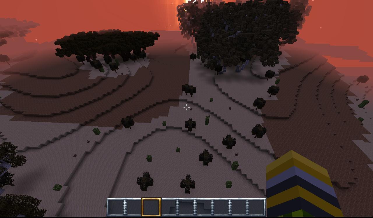 Desert Track Minecraft Map