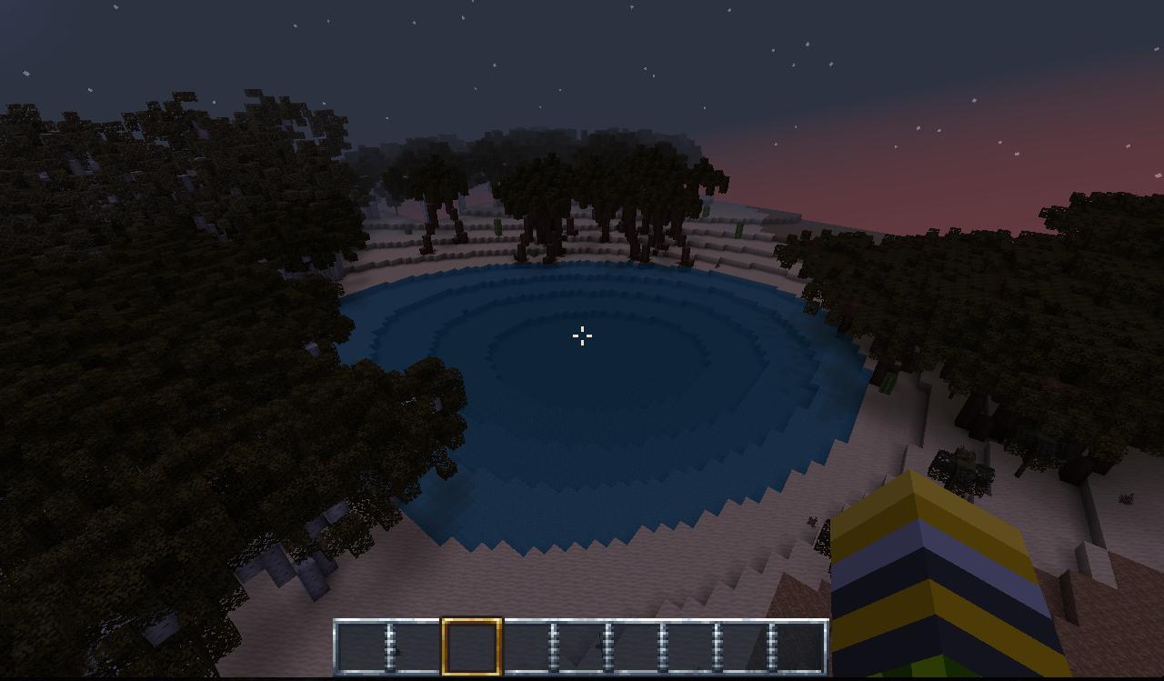 Desert Track Minecraft Map