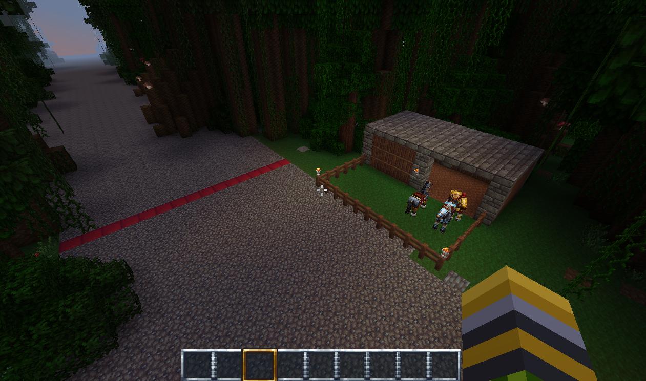 Jungle Track Minecraft Map