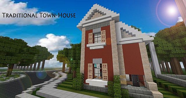 Traditional Townhouse #1 Minecraft Map