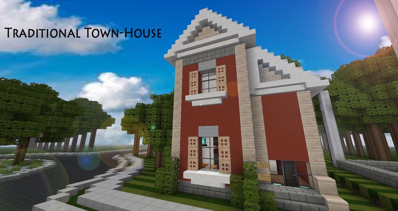 Traditional Townhouse #1 Minecraft Map