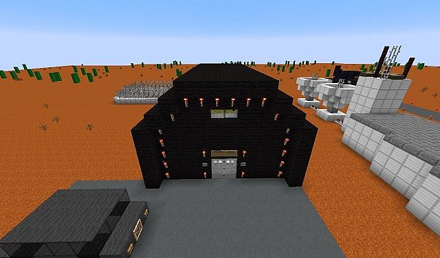 Area 51 - Top Secret Military Base and Research Center Minecraft Map