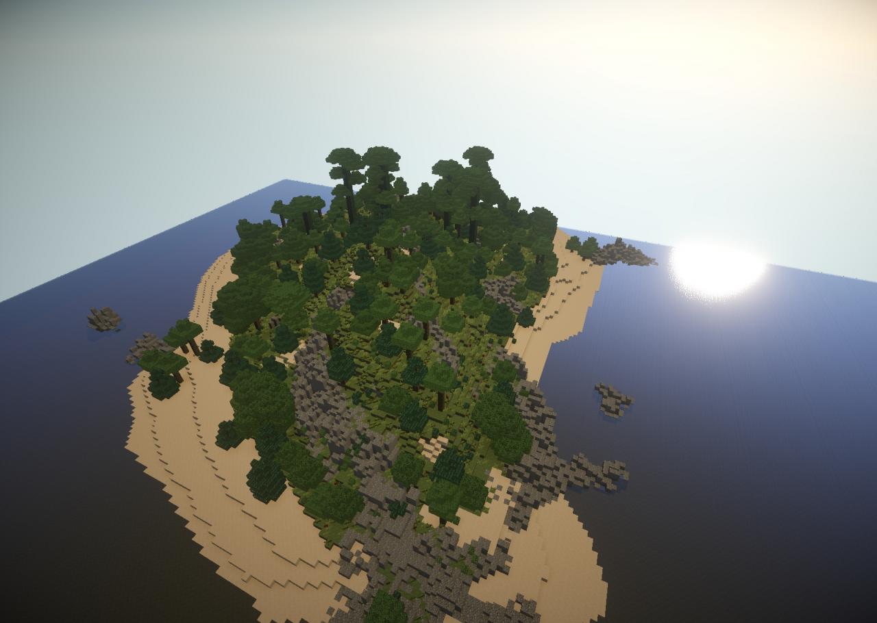 Paradise Island Minecraft Map