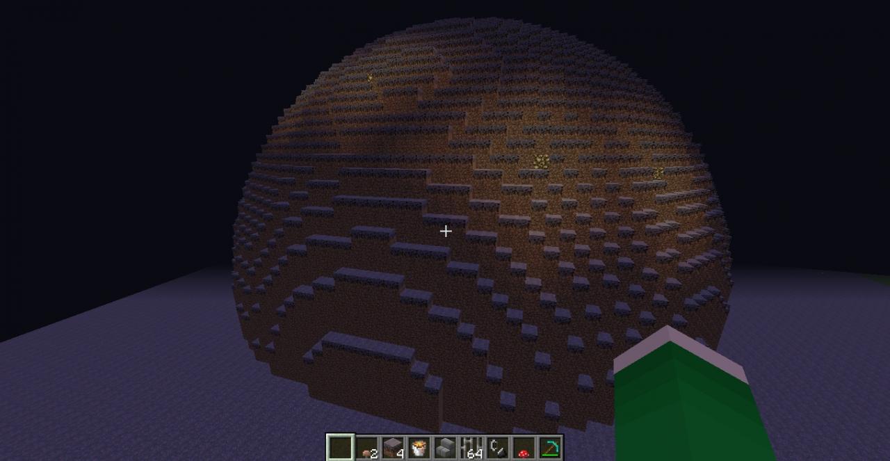 Mycelium Globe! Minecraft Project