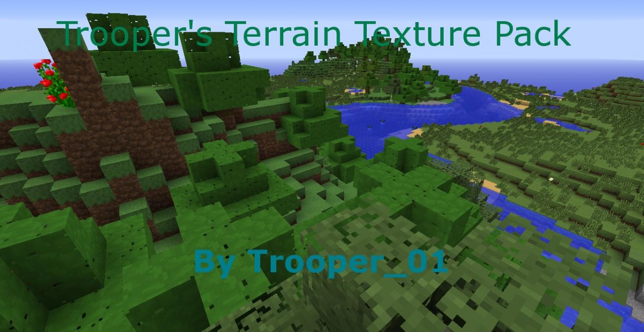 Trooper's Terrain Texture Pack Minecraft Texture Pack