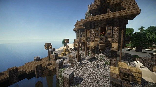Epic Medieval Seaport [ + Download ] Minecraft Map