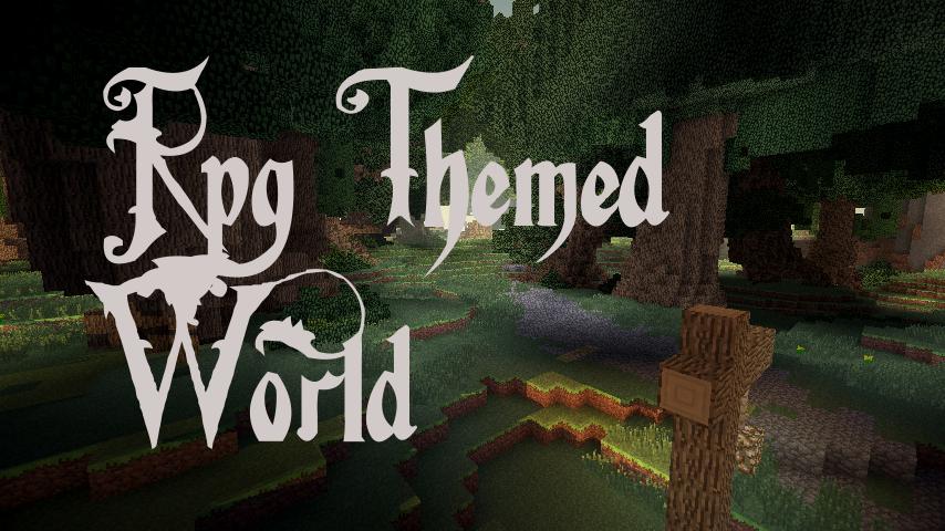 RPG Themed World Minecraft Map